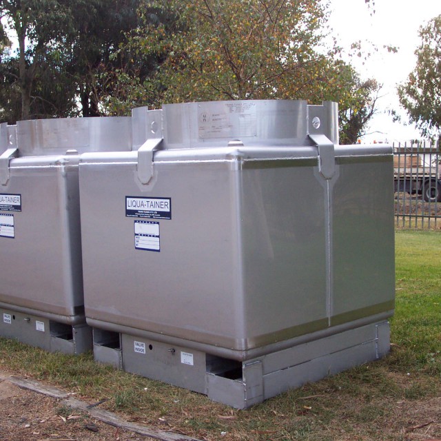 Chemical IBC Stainless Steel Heavy Duty - Transtainer