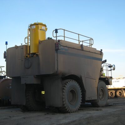 Grease System Pressurised Follower - Transtainer