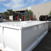 Lube/Oil/Fuel Cube Tank Double Skin Mild Steel Inner - Transtainer