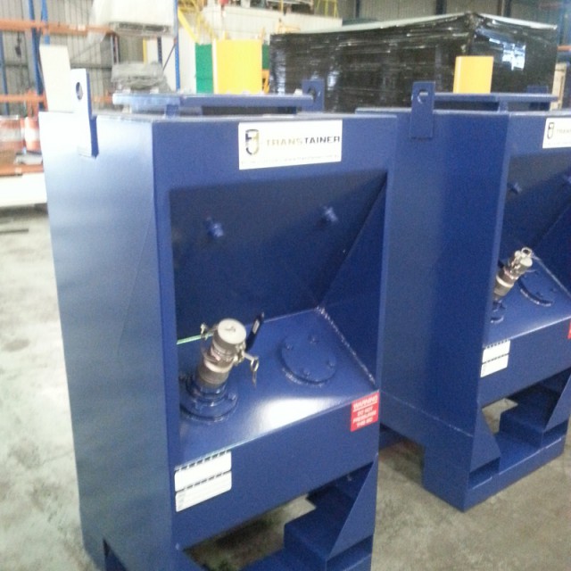 Dragline / Truck Mount Mobile Grease Containers - Transtainer