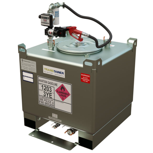 Grease Containers with Integrated Pump - Transtainer