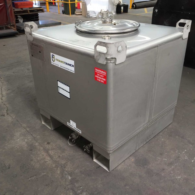 Aviation IBC Stainless Steel General Duty - Transtainer