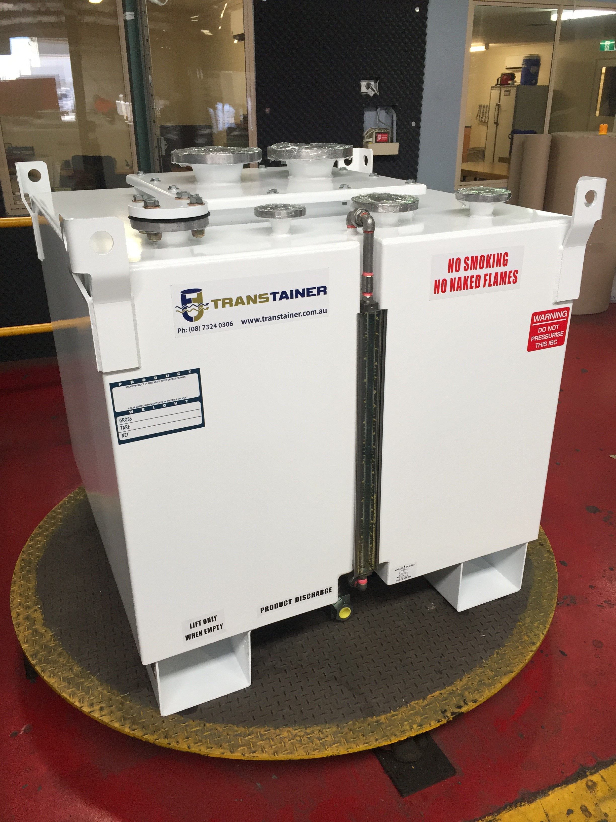 Chemical IBC Stainless Steel General Duty - Transtainer