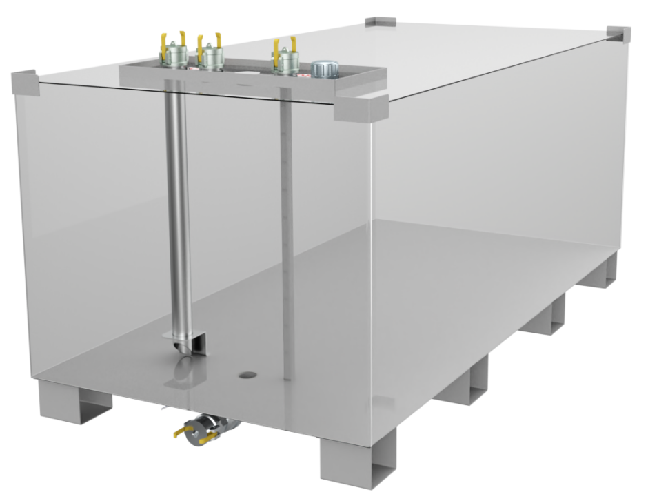 Fuel Cube Tank in Composite Stainless Material - Transtainer
