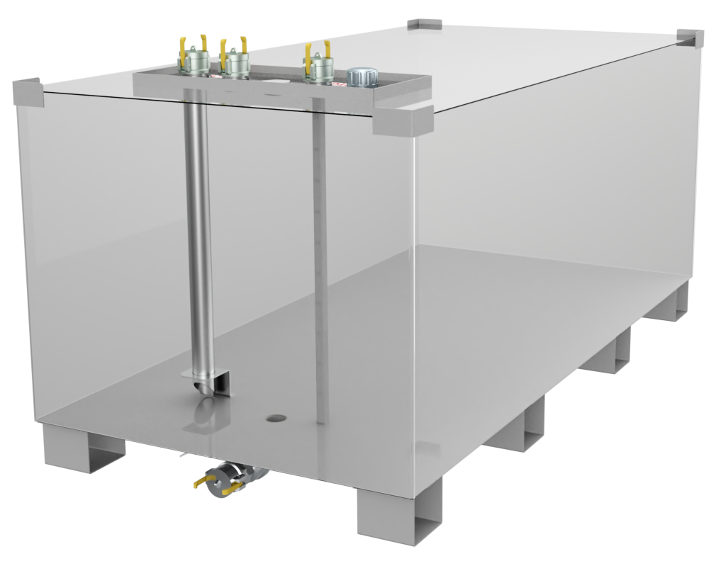 Fuel Cube Tank in Composite Stainless Material - Transtainer