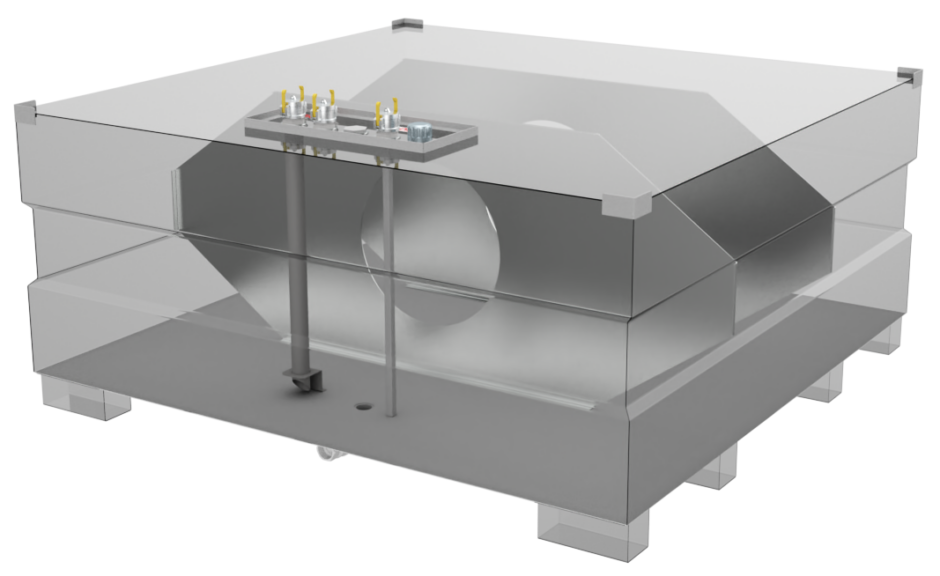 Fuel Cube Tank in Composite Stainless Material - Transtainer
