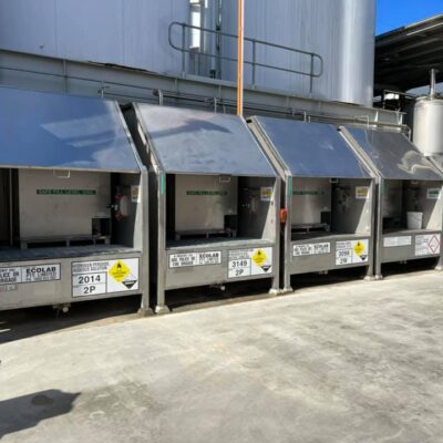 Transtainer Chemical Bund and Dosing System - Transtainer