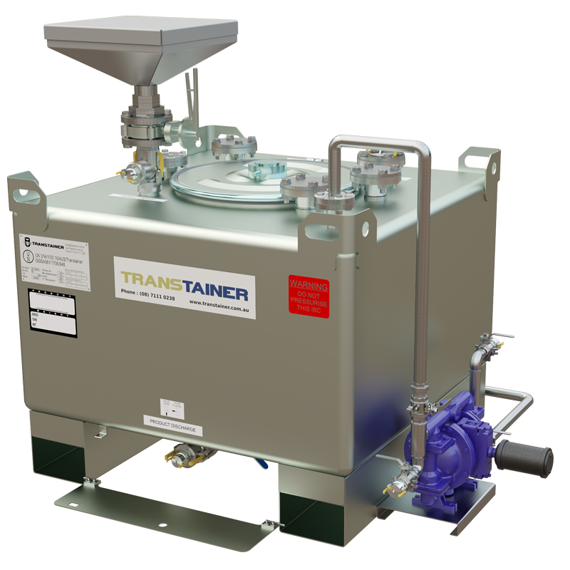 Transtainer liquid management systems - Transtainer